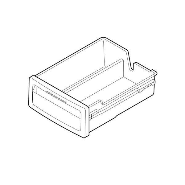 Original ice drawer for Sharp 4-door refrigerator | FYOK-A351CBKZ ...